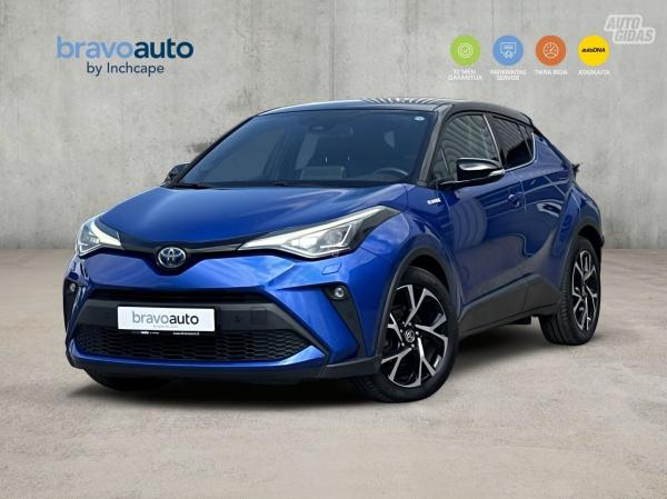 Zils Toyota C-HR 2021 Kauņa, ar dzinēja tilpumu 1.80 L un nobraukumu 111 tūkst. km par 21972 €, foto 1 vietnē AUTOMOTO.COM.LV