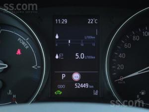Синий Тойота C-HR 2021 в Рига, объемом двигателя 1.80 л и пробегом 53 тыс. км за 22500 €, фото 12 на AUTOMOTO.COM.LV