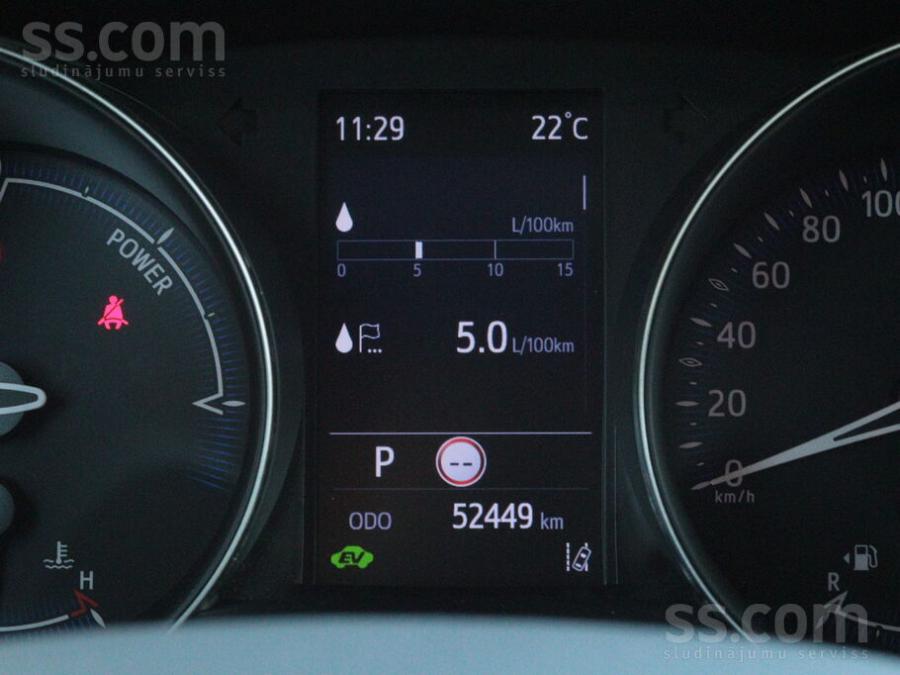 Синий Тойота C-HR 2021 в Рига, объемом двигателя 1.80 л и пробегом 53 тыс. км за 22500 €, фото 12 на AUTOMOTO.COM.LV