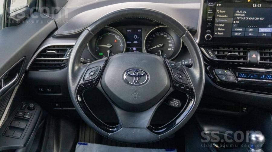 Синий Тойота C-HR 2021 в Рига, объемом двигателя 1.80 л и пробегом 72 тыс. км за 18990 €, фото 14 на AUTOMOTO.COM.LV
