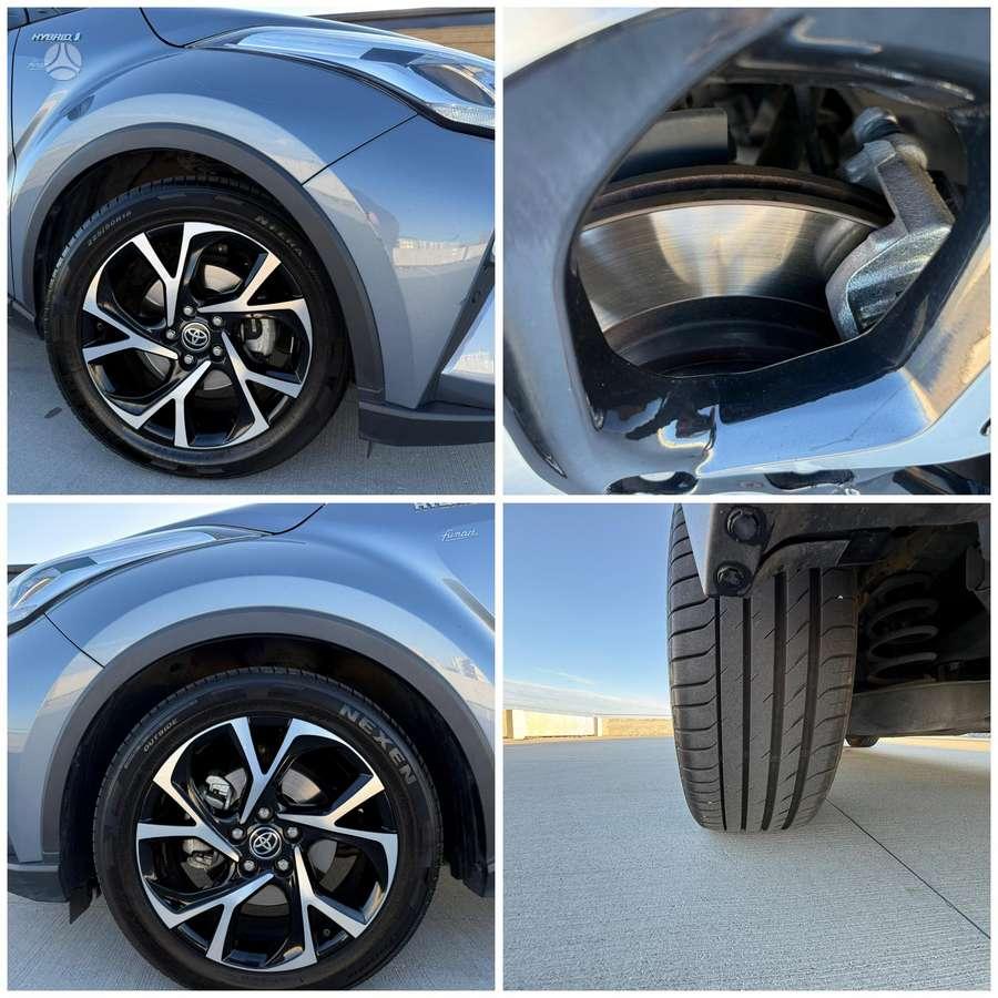 Blue Toyota C-HR 2022 in Vilnius, with an engine capacity of 1.80 L and mileage of 135 thousand km for 18990 €, photo 15 on AUTOMOTO.COM.LV