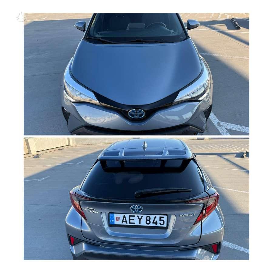 Blue Toyota C-HR 2022 in Vilnius, with an engine capacity of 1.80 L and mileage of 135 thousand km for 18990 €, photo 29 on AUTOMOTO.COM.LV