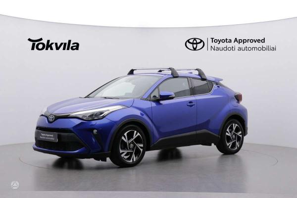 Синий Тойота C-HR 2022 в Вильнюс, объемом двигателя 1.80 л и пробегом 77 тыс. км за 25900 €, фото 1 на AUTOMOTO.COM.LV