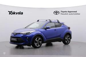Синий Тойота C-HR 2022 в Вильнюс, объемом двигателя 1.80 л и пробегом 77 тыс. км за 25900 €, фото  на AUTOMOTO.COM.LV