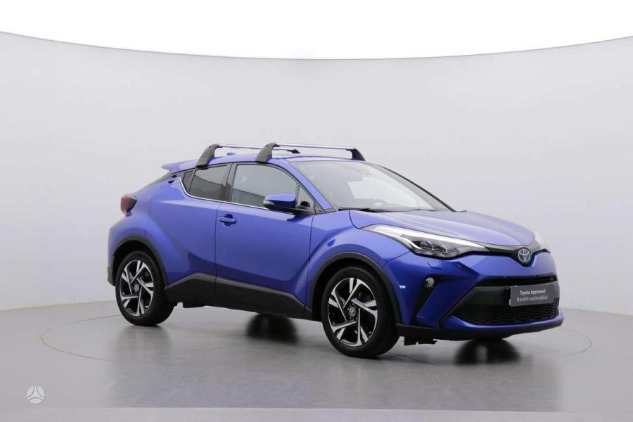 Синий Тойота C-HR 2022 в Вильнюс, объемом двигателя 1.80 л и пробегом 77 тыс. км за 25900 €, фото 20 на AUTOMOTO.COM.LV