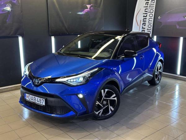 Zils Toyota C-HR 2022 Viļņa, ar dzinēja tilpumu 1.80 L un nobraukumu 31 tūkst. km par 24250 €, foto 1 vietnē AUTOMOTO.COM.LV