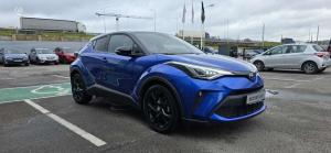 Blue Toyota C-HR 2022 in Vilnius, with an engine capacity of 1.99 L and mileage of 76 thousand km for 24650 €, photo 4 on AUTOMOTO.COM.LV