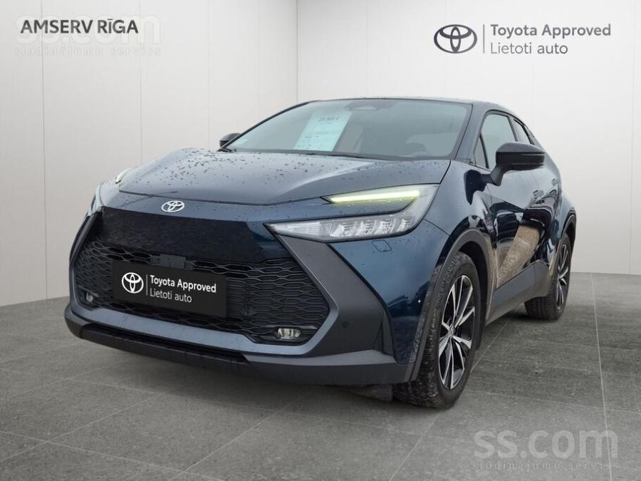 Zils Toyota C-HR 2024 Rīga, ar dzinēja tilpumu 1.80 L un nobraukumu 33 tūkst. km par 27900 €, foto 1 vietnē AUTOMOTO.COM.LV