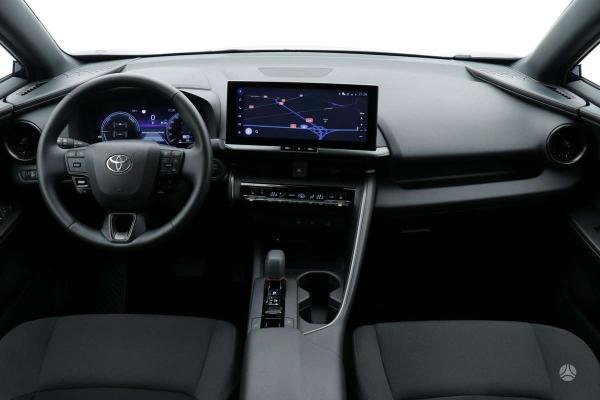 Blue Toyota C-HR 2025 in Vilnius, with an engine capacity of 1.99 L and mileage of 9 thousand km for 38900 €, photo 7 on AUTOMOTO.COM.LV