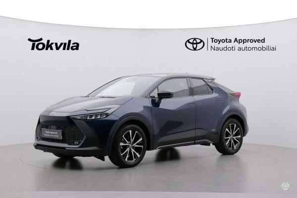 Синий Тойота C-HR 2025 в Вильнюс, объемом двигателя 1.99 л и пробегом 9 тыс. км за 38900 €, фото 1 на AUTOMOTO.COM.LV