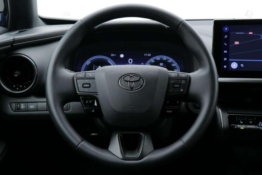 Blue Toyota C-HR 2025 in Vilnius, with an engine capacity of 1.99 L and mileage of 9 thousand km for 38900 €, photo 14 on AUTOMOTO.COM.LV