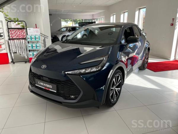 Blue Toyota C-HR 2026 in Jekabpils, with an engine capacity of 1.80 L and mileage of 10 thousand km for 35740 €, photo 1 on AUTOMOTO.COM.LV