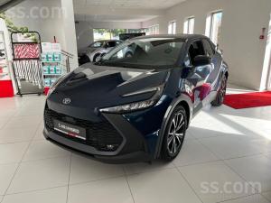 Blue Toyota C-HR 2026 in Jekabpils, with an engine capacity of 1.80 L and mileage of 10 thousand km for 35740 €, photo  on AUTOMOTO.COM.LV