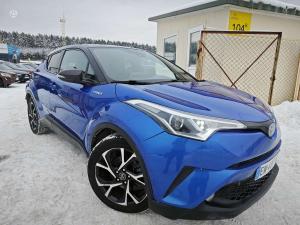 Blue Toyota C-HR 2017 in Vilnius, with an engine capacity of 1.80 L and mileage of 247 thousand km for 13300 €, photo 7 on AUTOMOTO.COM.LV