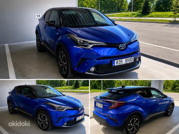 Синий Тойота C-HR 2017 в Таллин, объемом двигателя 1.80 л и пробегом 134 тыс. км за 15000 €, фото 2 на AUTOMOTO.COM.LV