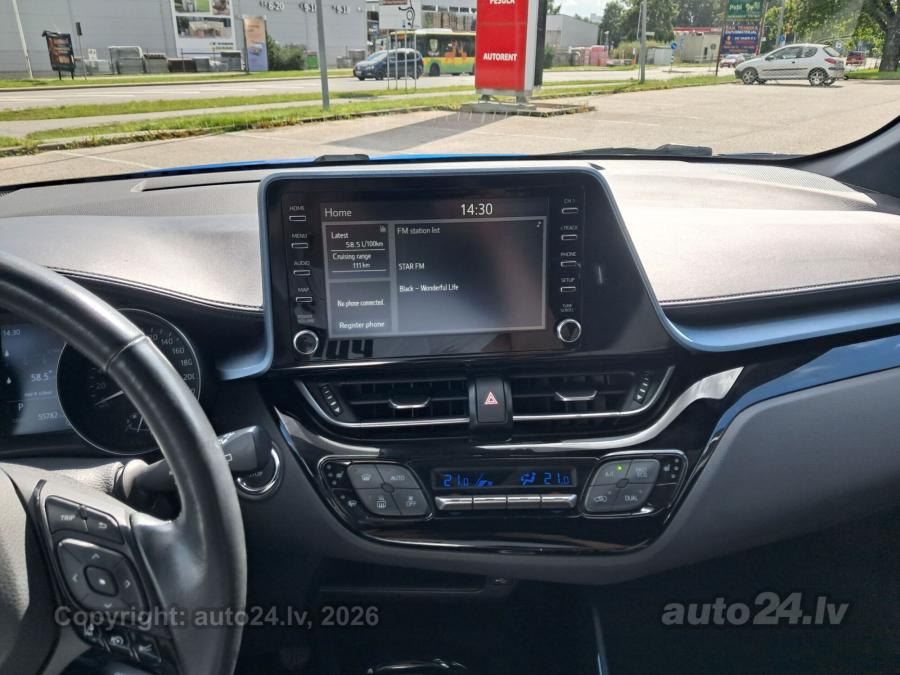 Синий Тойота C-HR 2020 в Валга, объемом двигателя 1.20 л и пробегом 56 тыс. км за 16900 €, фото 8 на AUTOMOTO.COM.LV