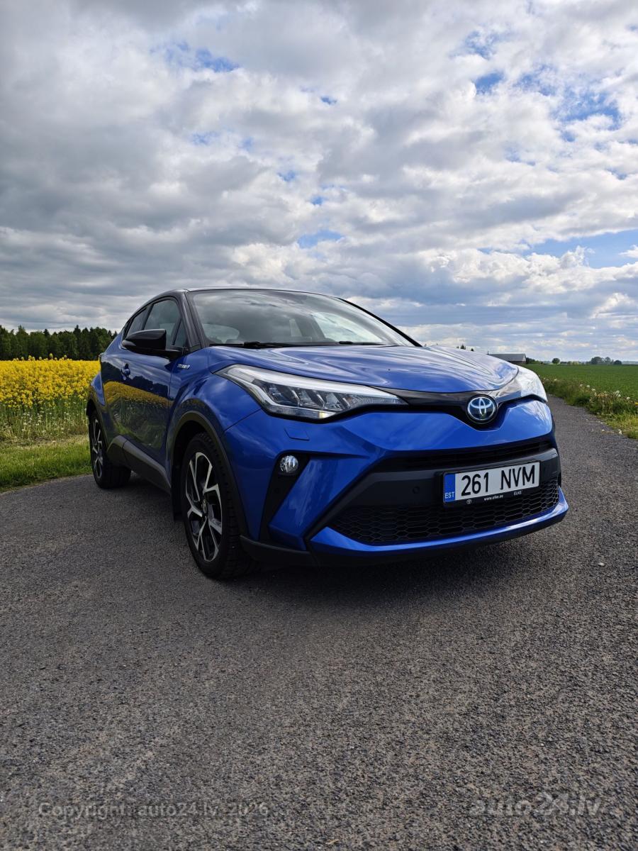 Синий Тойота C-HR 2021 в Таллин, объемом двигателя 1.80 л и пробегом 68 тыс. км за 22500 €, фото 1 на AUTOMOTO.COM.LV