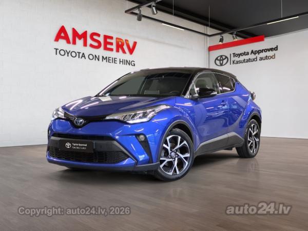 Zils Toyota C-HR 2021 Tallina, ar dzinēja tilpumu 1.80 L un nobraukumu 63 tūkst. km par 22490 €, foto 1 vietnē AUTOMOTO.COM.LV