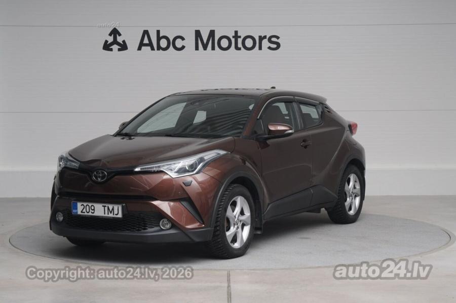 Brown Toyota C-HR 2017 in Tallinn, with an engine capacity of 1.20 L and mileage of 145 thousand km for 14390 €, photo 1 on AUTOMOTO.COM.LV