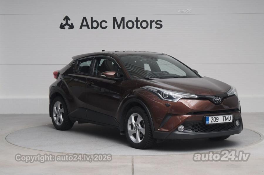 Brown Toyota C-HR 2017 in Tallinn, with an engine capacity of 1.20 L and mileage of 145 thousand km for 14390 €, photo 3 on AUTOMOTO.COM.LV