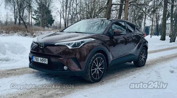 Brown Toyota C-HR 2018 in Tallinn, with an engine capacity of 1.20 L and mileage of 69 thousand km for 17990 €, photo 3 on AUTOMOTO.COM.LV