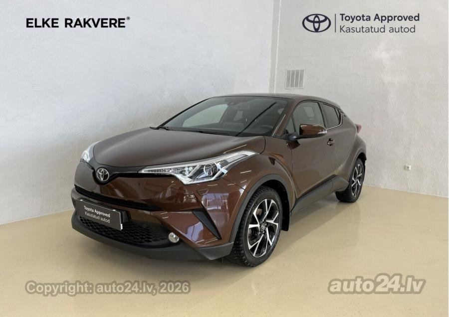 Brown Toyota C-HR 2019 in Rakvere, with an engine capacity of 1.20 L and mileage of 88 thousand km for 15490 €, photo 1 on AUTOMOTO.COM.LV