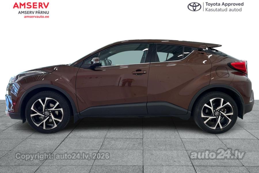 Brūns Toyota C-HR 2019 Pērnava, ar dzinēja tilpumu 1.20 L un nobraukumu 76 tūkst. km par 16790 €, foto 4 vietnē AUTOMOTO.COM.LV