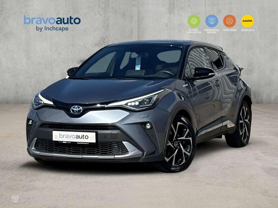 Toyota C-HR 2020 in Kaunas, with an engine capacity of 1.80 L and mileage of 76 thousand km for 22471 €, photo 1 on AUTOMOTO.COM.LV