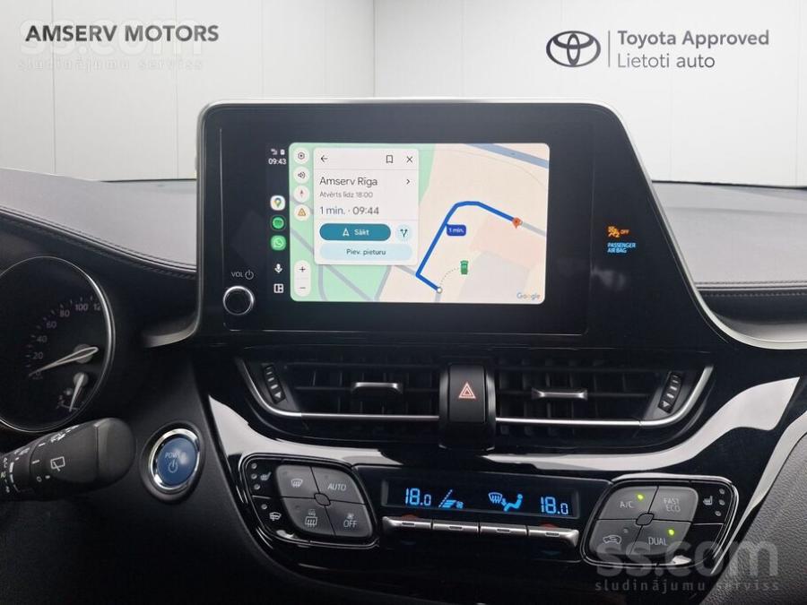 Toyota C-HR 2023 Rīga, ar dzinēja tilpumu 1.80 L un nobraukumu 47 tūkst. km par 22900 €, foto 17 vietnē AUTOMOTO.COM.LV