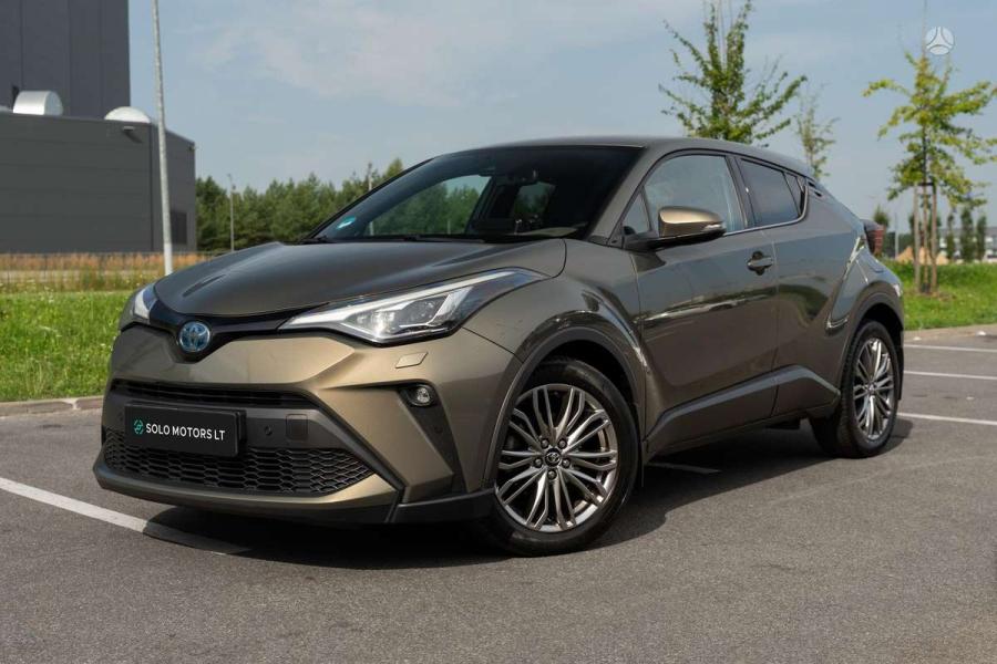 Зеленый Тойота C-HR 2022 в Вильнюс, объемом двигателя 1.80 л и пробегом 55 тыс. км за 23950 €, фото 7 на AUTOMOTO.COM.LV