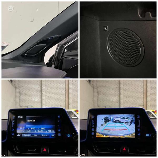 Pelēks Toyota C-HR 2016 Klaipėda, ar dzinēja tilpumu 1.80 L un nobraukumu 148 tūkst. km par 16500 €, foto 7 vietnē AUTOMOTO.COM.LV