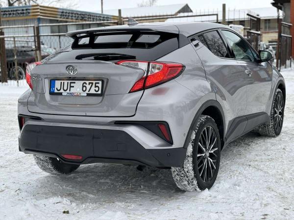 Pelēks Toyota C-HR 2017 Ukmergė, ar dzinēja tilpumu 1.20 L un nobraukumu 103 tūkst. km par 8400 €, foto 7 vietnē AUTOMOTO.COM.LV