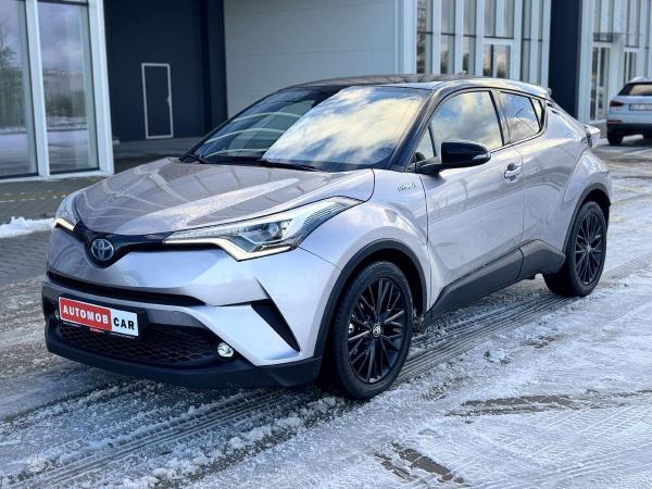 Pelēks Toyota C-HR 2017 Viļņa, ar dzinēja tilpumu 1.80 L un nobraukumu 76 tūkst. km par 17450 €, foto 1 vietnē AUTOMOTO.COM.LV