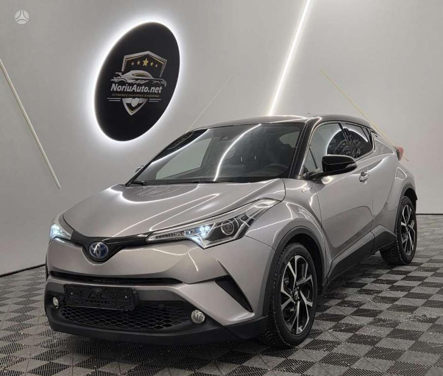 Серый Тойота C-HR 2017 в Мариямполе, объемом двигателя 1.80 л и пробегом 199 тыс. км за 14650 €, фото 25 на AUTOMOTO.COM.LV