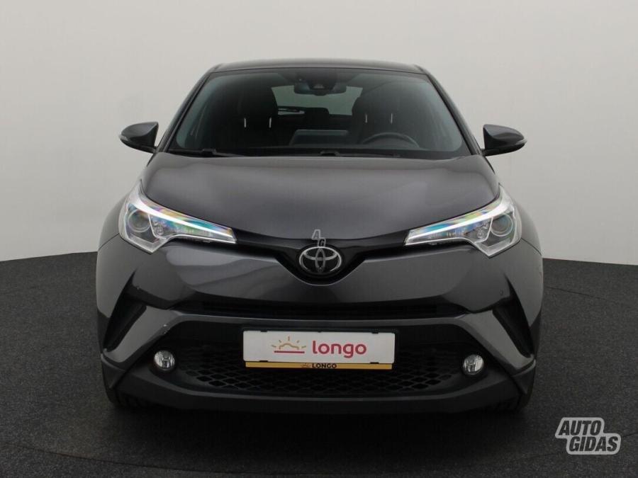 Grey Toyota C-HR 2017 in Vilnius, with an engine capacity of 1.20 L and mileage of 156 thousand km for 12899 €, photo 3 on AUTOMOTO.COM.LV