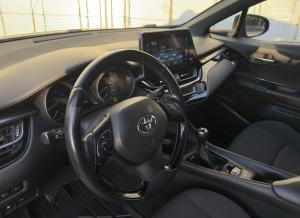 Pelēks Toyota C-HR 2017 Utena, ar dzinēja tilpumu 1.20 L un nobraukumu 162 tūkst. km par 12950 €, foto 22 vietnē AUTOMOTO.COM.LV