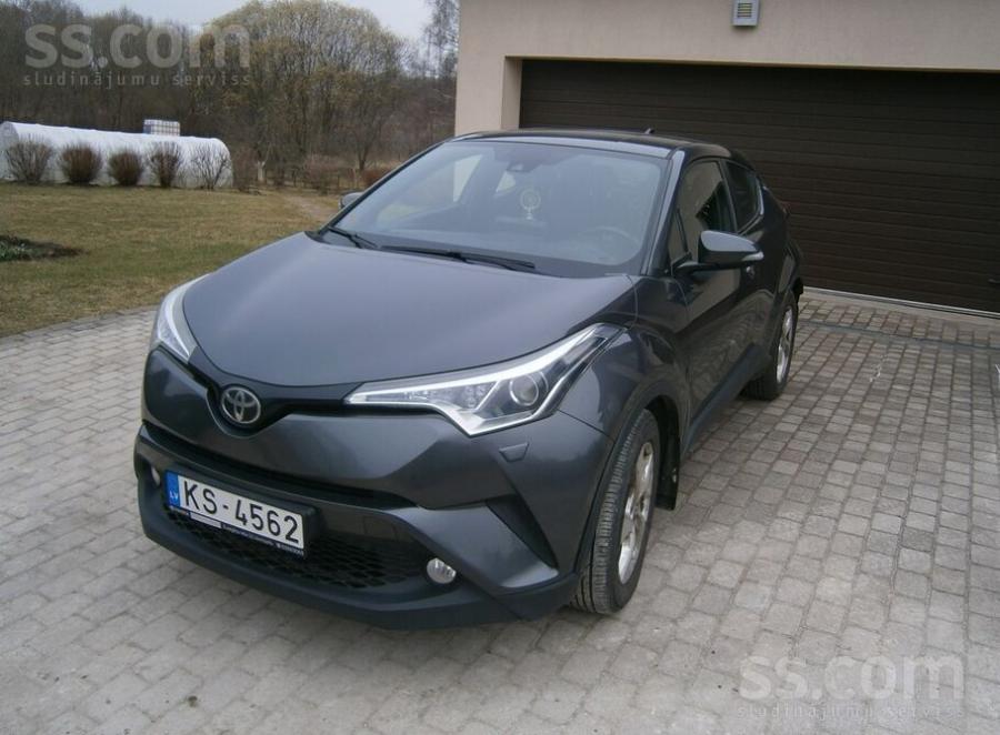 Pelēks Toyota C-HR 2017 Rīga, ar dzinēja tilpumu 1.20 L un nobraukumu 173 tūkst. km par 12890 €, foto 7 vietnē AUTOMOTO.COM.LV