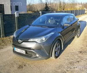 Pelēks Toyota C-HR 2017 Rīga, ar dzinēja tilpumu 1.20 L un nobraukumu 173 tūkst. km par 12890 €, foto 9 vietnē AUTOMOTO.COM.LV