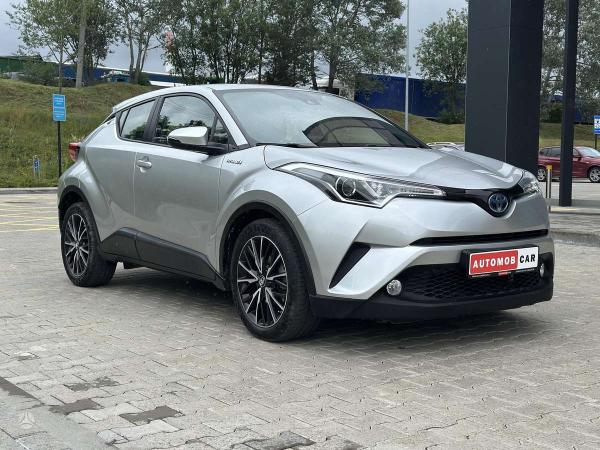 Серый Тойота C-HR 2017 в Вильнюс, объемом двигателя 1.80 л и пробегом 43 тыс. км за 17350 €, фото 1 на AUTOMOTO.COM.LV