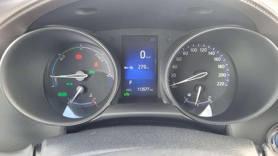 Pelēks Toyota C-HR 2017 Šauļi, ar dzinēja tilpumu 1.80 L un nobraukumu 110 tūkst. km par 16700 €, foto 11 vietnē AUTOMOTO.COM.LV