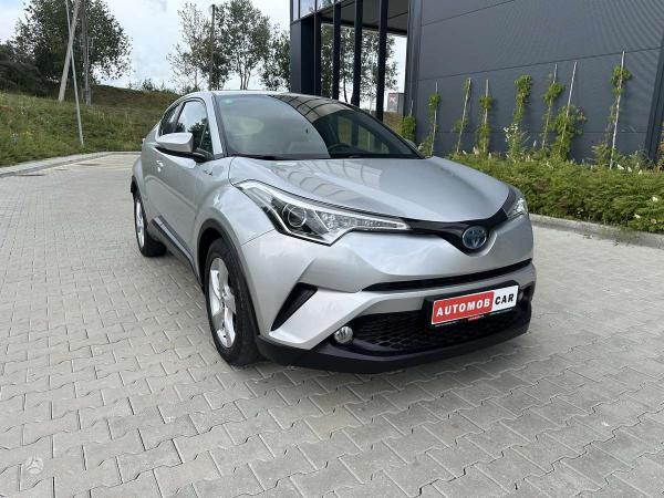 Grey Toyota C-HR 2017 in Vilnius, with an engine capacity of 1.80 L and mileage of 181 thousand km for 14950 €, photo 1 on AUTOMOTO.COM.LV