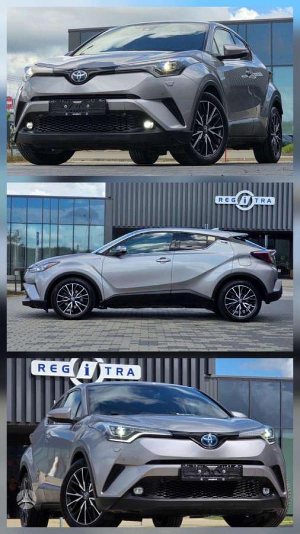 Серый Тойота C-HR 2017 в Шяуляй, объемом двигателя 1.80 л и пробегом 153 тыс. км за 16600 €, фото 10 на AUTOMOTO.COM.LV