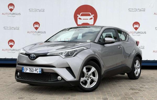 Grey Toyota C-HR 2017 in Taurage, with an engine capacity of 1.80 L and mileage of 269 thousand km for 11400 €, photo 1 on AUTOMOTO.COM.LV