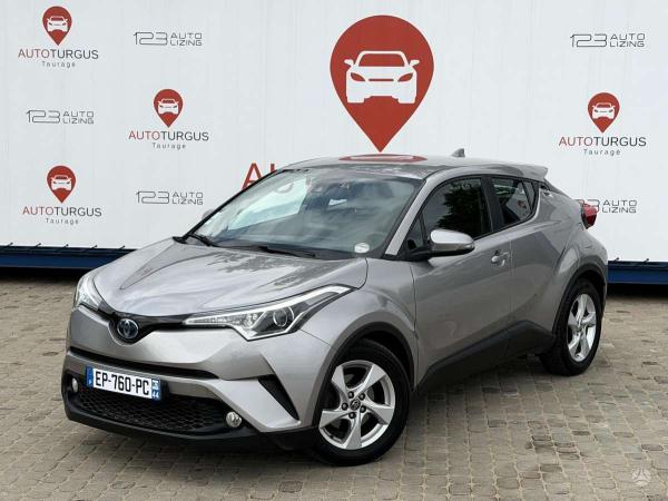Grey Toyota C-HR 2017 in Taurage, with an engine capacity of 1.80 L and mileage of 269 thousand km for 11400 €, photo 7 on AUTOMOTO.COM.LV