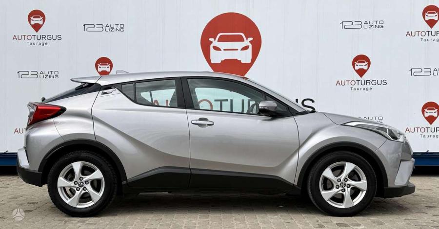 Серый Тойота C-HR 2017 в Таураге, объемом двигателя 1.80 л и пробегом 269 тыс. км за 11400 €, фото 14 на AUTOMOTO.COM.LV