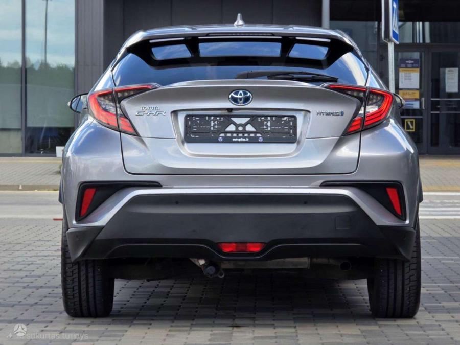 Pelēks Toyota C-HR 2017 Šauļi, ar dzinēja tilpumu 1.80 L un nobraukumu 153 tūkst. km par 16600 €, foto 16 vietnē AUTOMOTO.COM.LV