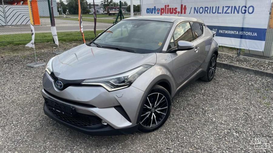 Серый Тойота C-HR 2017 в Мариямполе, объемом двигателя 1.80 л и пробегом 242 тыс. км за 13900 €, фото 1 на AUTOMOTO.COM.LV
