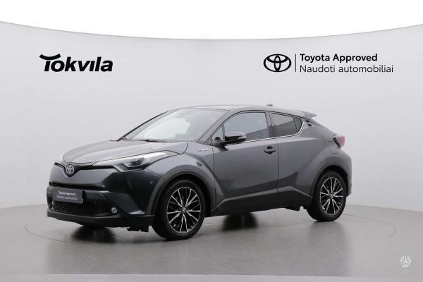 Pelēks Toyota C-HR 2017 Viļņa, ar dzinēja tilpumu 1.80 L un nobraukumu 77 tūkst. km par 20900 €, foto 1 vietnē AUTOMOTO.COM.LV