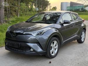 Pelēks Toyota C-HR 2017 Utena, ar dzinēja tilpumu 1.20 L un nobraukumu 162 tūkst. km par 10900 €, foto  vietnē AUTOMOTO.COM.LV