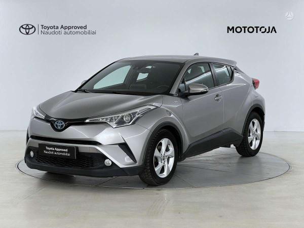Grey Toyota C-HR 2017 in Vilnius, with an engine capacity of 1.80 L and mileage of 164 thousand km for 16900 €, photo 1 on AUTOMOTO.COM.LV